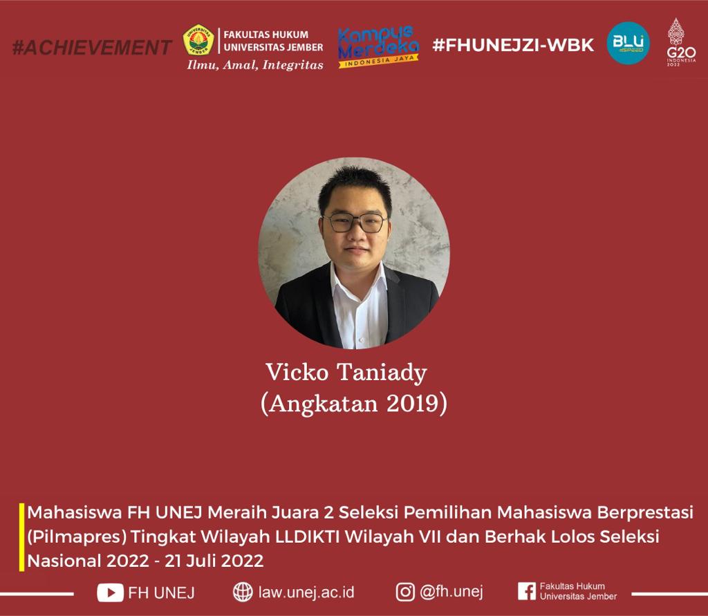 Ajang Bergengsi, Mahasiswa FH UNEJ Catatkan Diri Pada Finalis Pilmapres ...